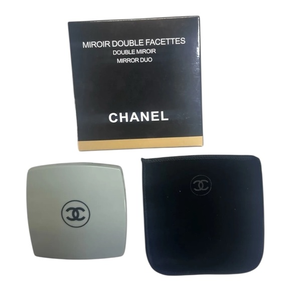 CHANEL | Makeup | Chanel Cc Double Facettes Mirror Mint Green And Black ...